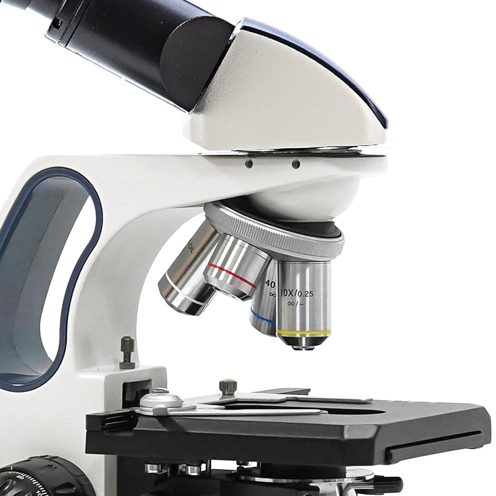 Swift SW400 Compound Binocular Microscope, 40X-2500X Magnification, In ...