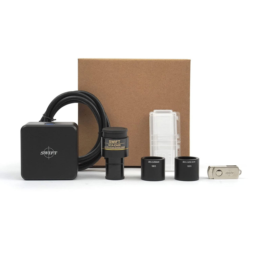 Swift Compound Binocular Microscope SW350B,40X-2500X Magnification,Sie ...