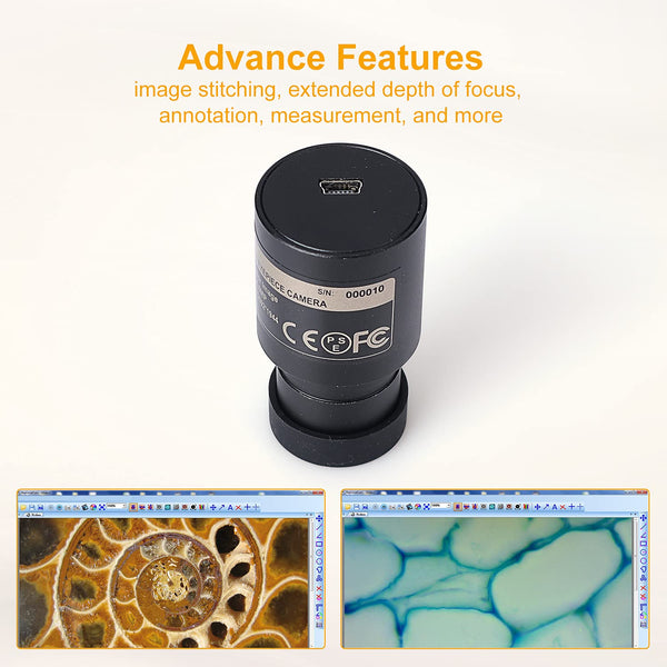 Swift Compound Monocular Microscope SW200DL with 40X-1000X Magnificati ...